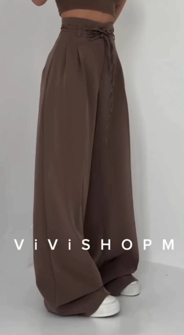Rosaline Pants - Brown – Elle Desire