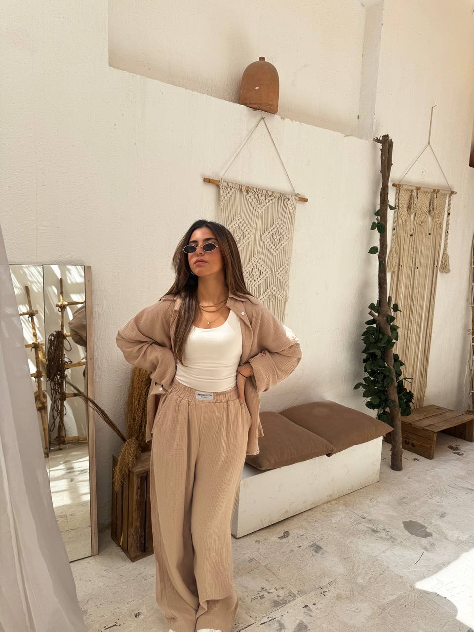 Badge Suit - Cafe – Elle Desire